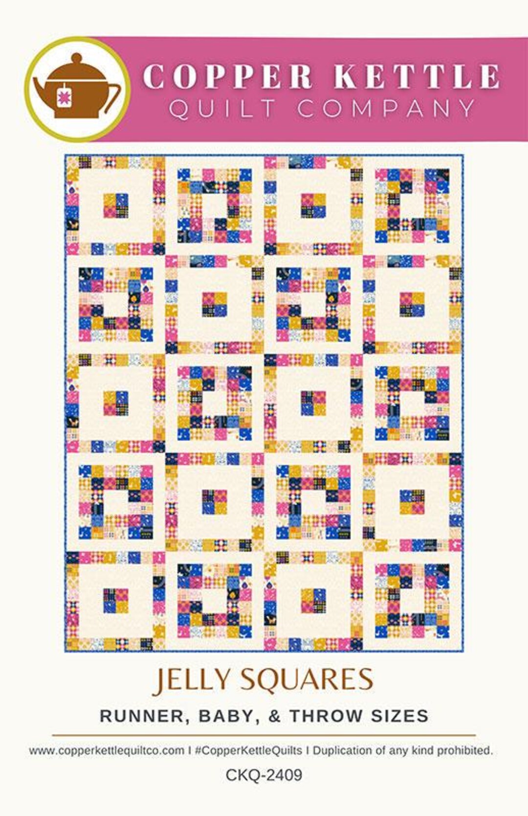 In A Flurry Quilt Pattern CKQ-2403 by Sarah Sumbera for Copper Kettle ...