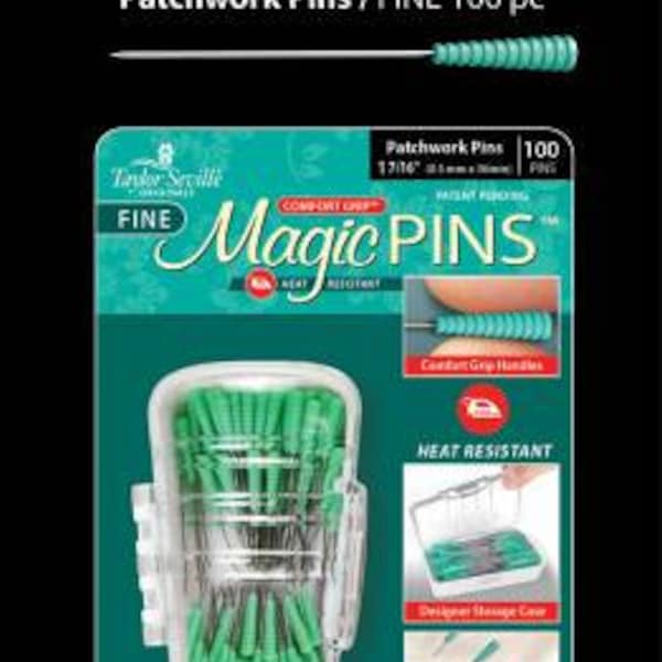 Patchwork Pins - Etsy