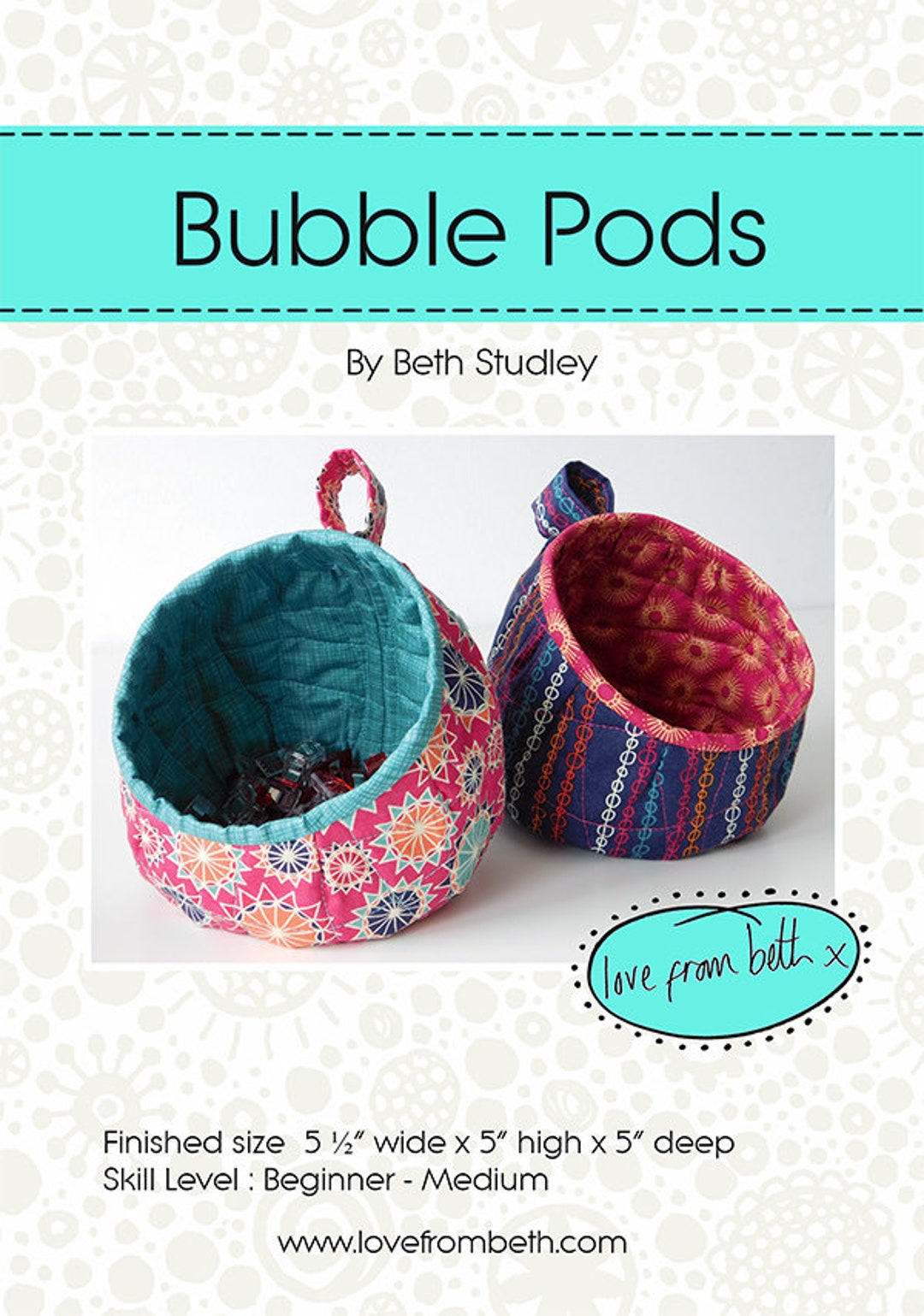Bubble Pods Sewing Pattern - LFB 71 - PAPER Pattern-only - Etsy