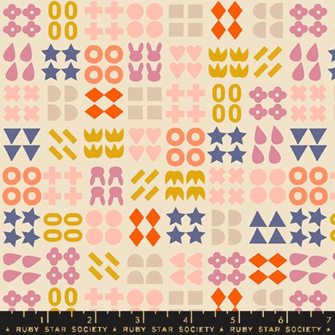 Woodland Park Shapley Parchment Yardage RS1083-11 by Rashida Coleman ...