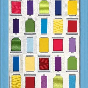 The Spoolin' Around Quilt Pattern by Everyday Stitches ES-403-SPA - Etsy