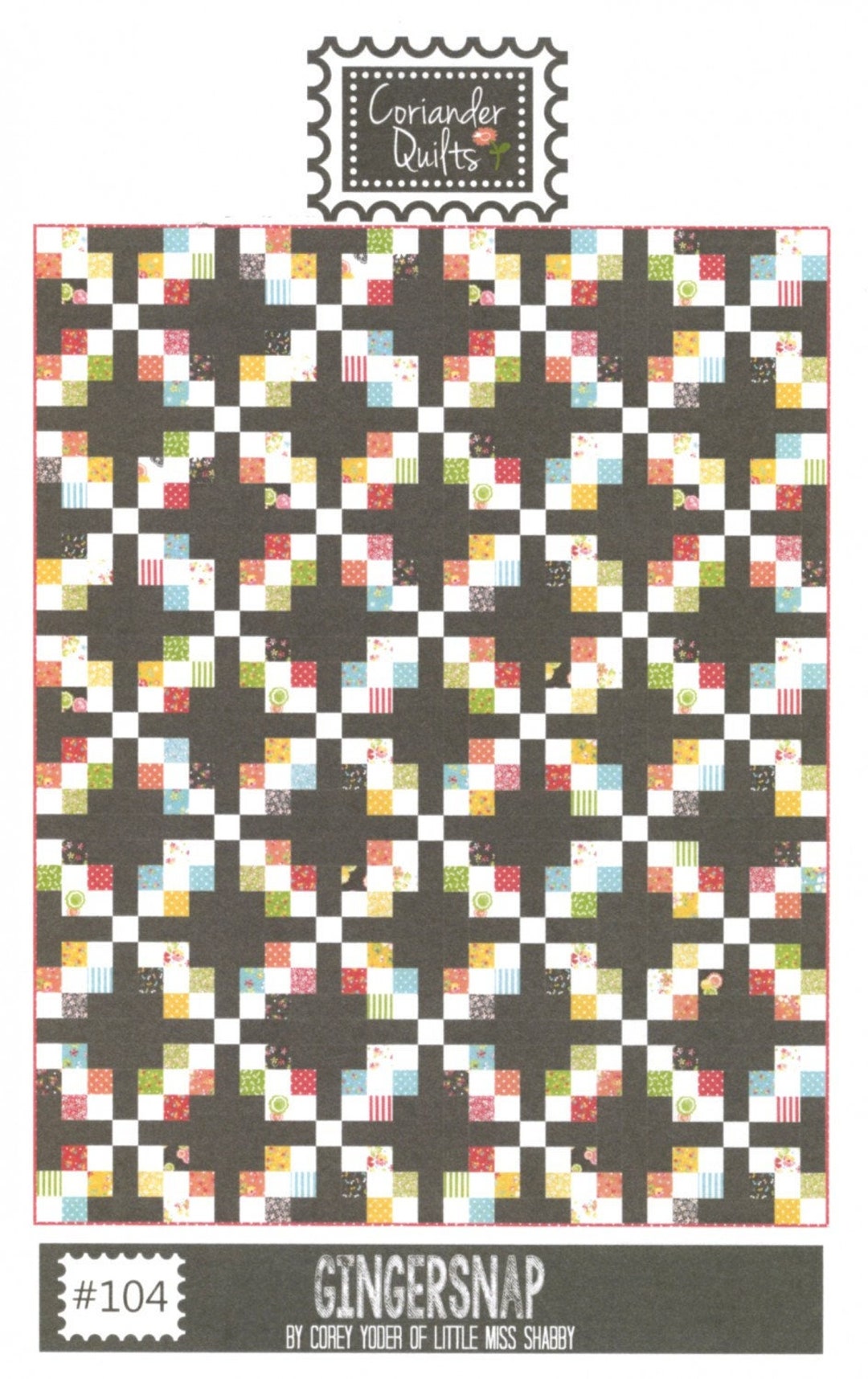 Gingersnap by Coriander Quilts Cory Yoder of Little Miss Shabby Sku 104 ...