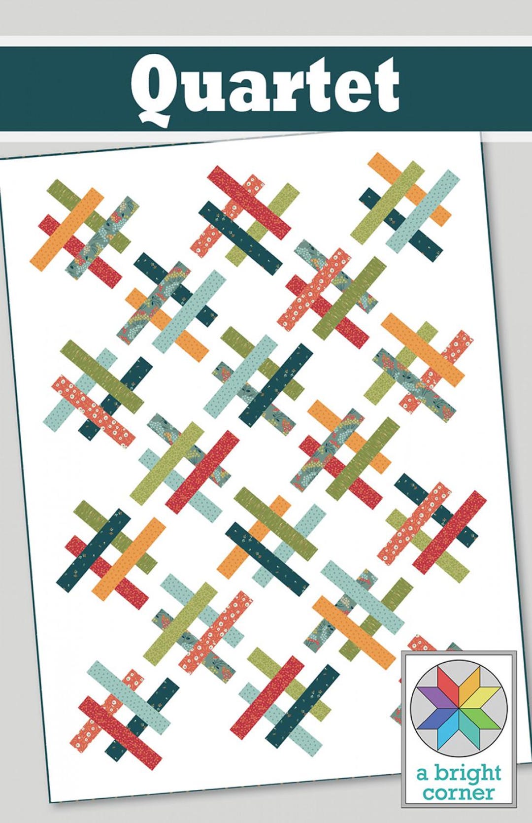 Quartet Quilt Pattern by A Bright Corner Quilts ABC-317, Multiple Sizes ...