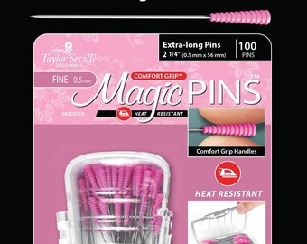 Magic Pins Patchwork Extra Fine 100pc 219591 - Etsy
