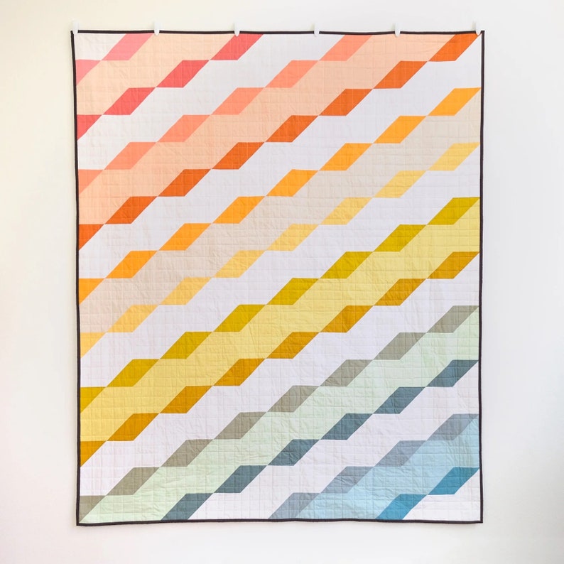 The Diana Quilt Paper Pattern KTQ152 by Kitchen Table Quilting (baby ...
