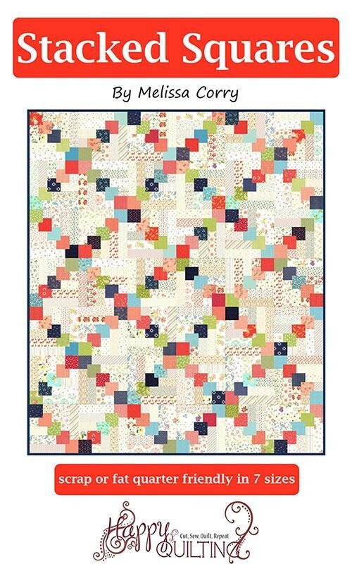 Stacked Squares Quilt Pattern by Melissa Corry HQ132 for Happy Quilting ...