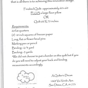 Solstice Quilt Pattern by A Quilter's Dream AQDP041 - Etsy