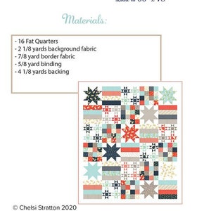 All American Quilt Pattern Only CSD 113 by Chelsi Stratton Designs 66 ...