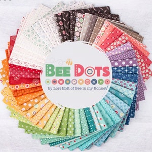 Bee Dots Erma Cottage Yardage C14177-cottage by Lori Holt of A Bee in ...