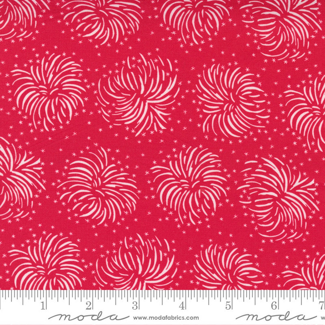 End of Bolt 34 Inches-holiday Essentials Americana Fireworks Red 20761 ...