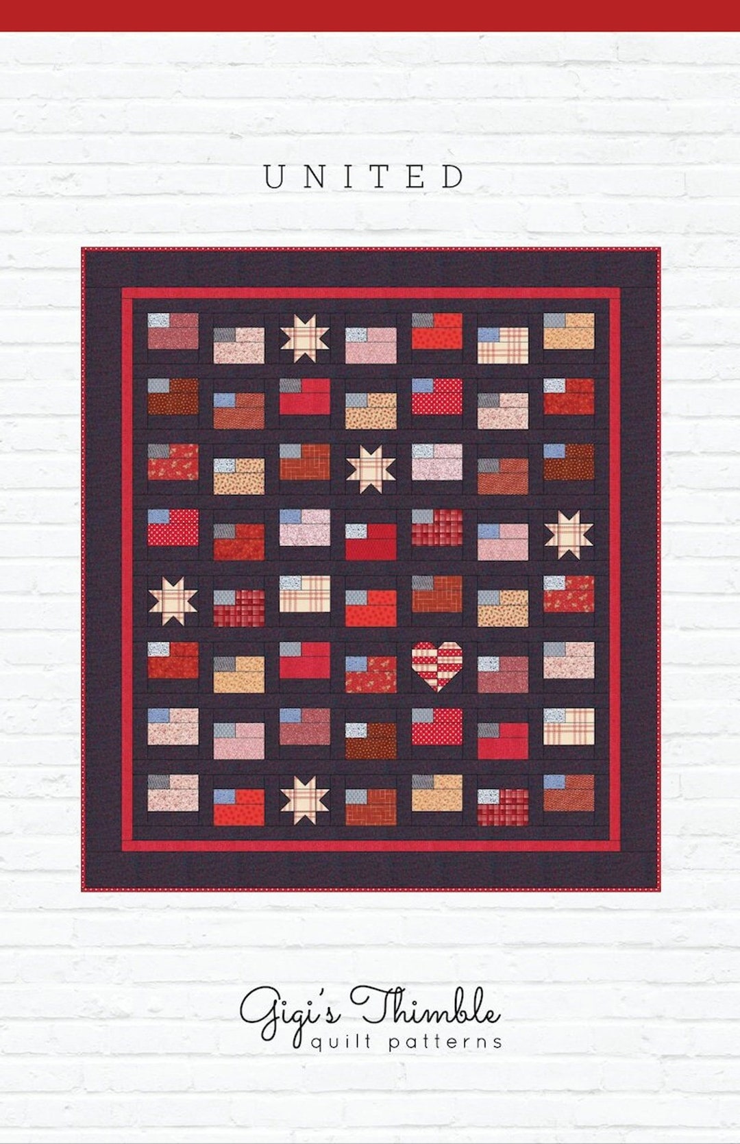 United Quilt Printed Pattern Only Gigi's Thimble by Amber Johnson ...