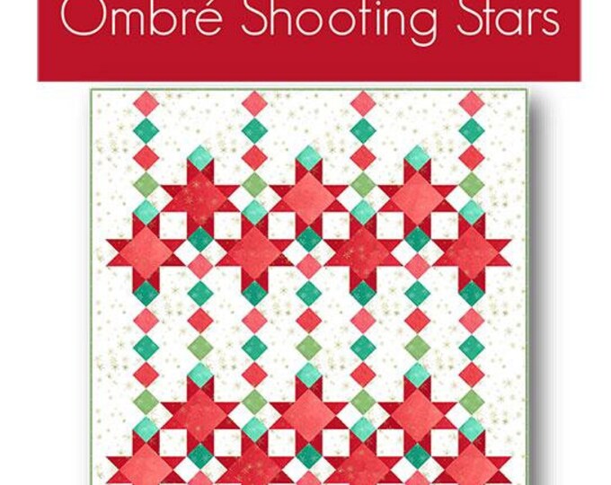 Ombre Shooting Stars Quilt Pattern VC1280 by V and Co. Paper Patter ...