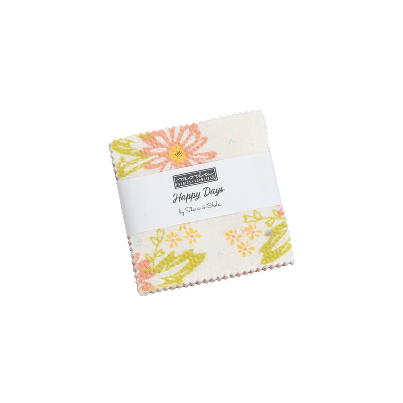 Moda Happy Charm Pack - Etsy