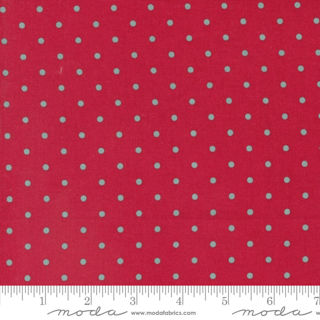 My Summer House Dottie Dot Rose 3046-16 by Bunny Hill Designs for Moda ...