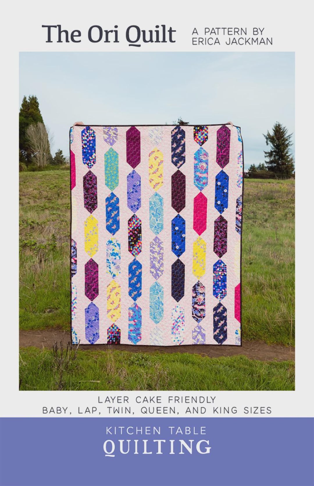 The Ori Quilt Pattern KTQ183 by Kitchen Table Quilting (baby, Lap, Twin ...