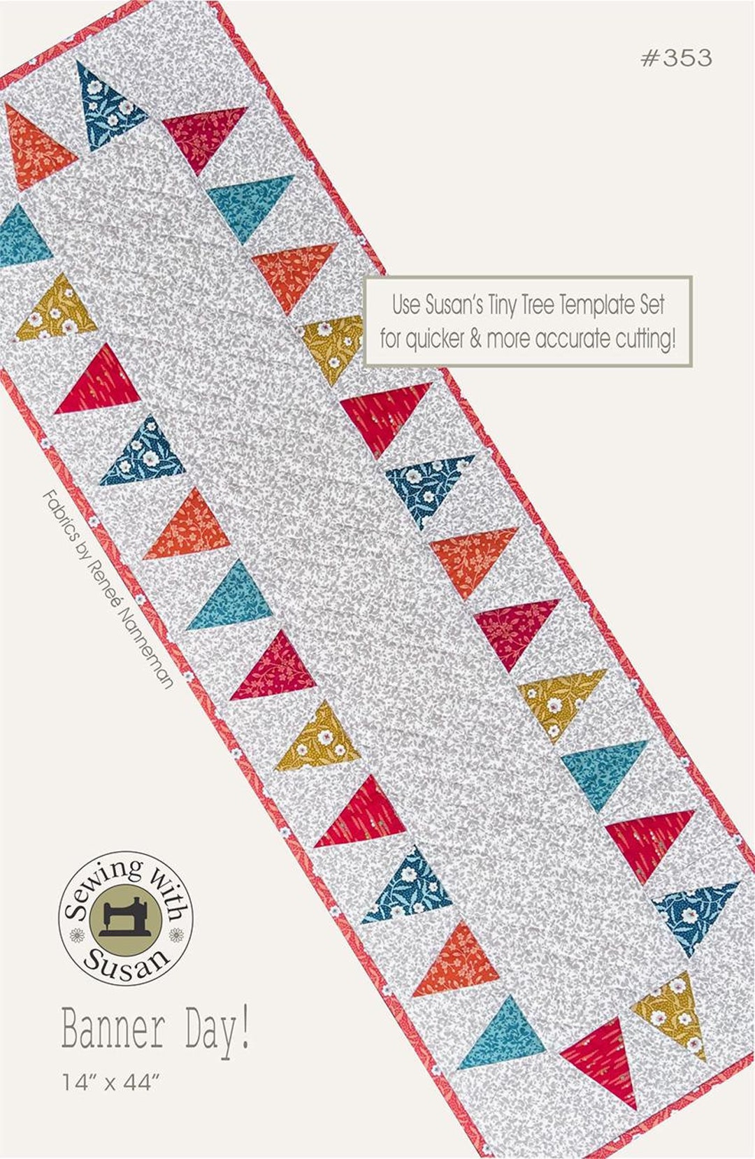 Banner Day Table Runner Pattern From Suzn Quilts SUZ353 by Susan Marth ...