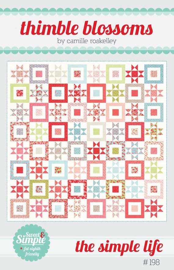 The Simple Life Quilt Printed Pattern ONLY From Thimble - Etsy