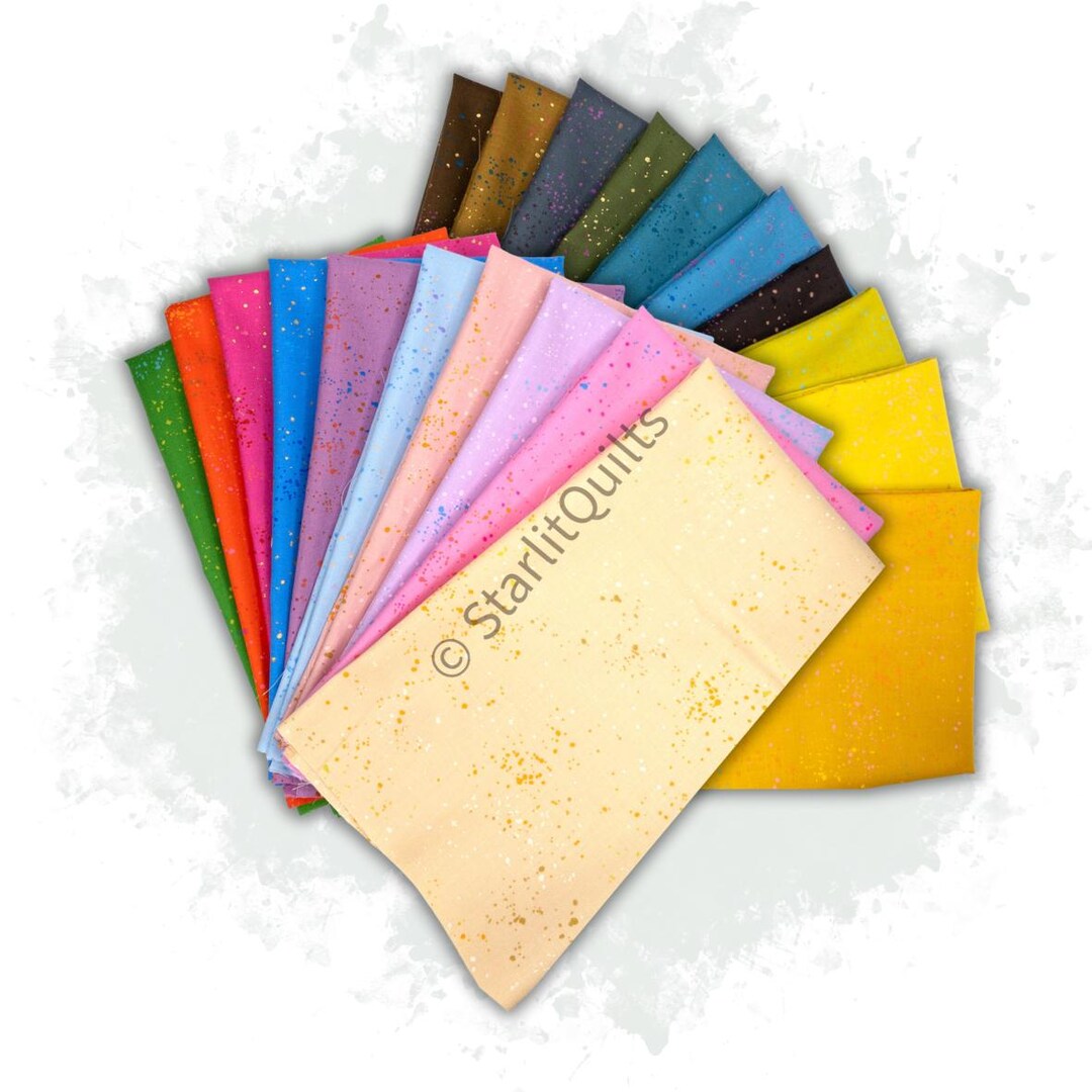 Speckled (new Colors) 1/2 Yard Bundle All 20 Prints Cut by Starlit ...