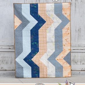 Smudge Quilt Pattern Card by Running Doe Quilts for Villa Rosa Designs ...