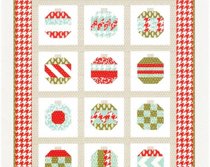 Vintage Holiday Quilt Pattern by Thimble Blossoms Sewing Pattern TBL147 ...