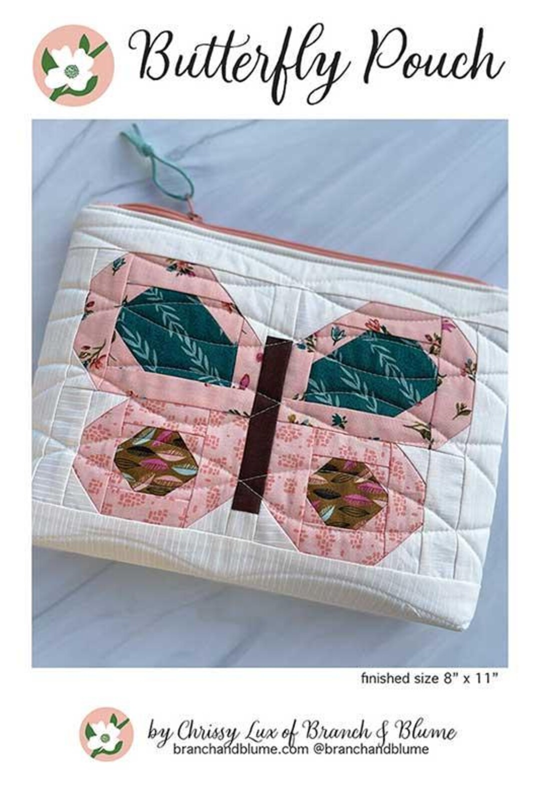 Butterfly Pouch BNB-2311 by Chrissy Lux for Sew and Lux Branch and ...