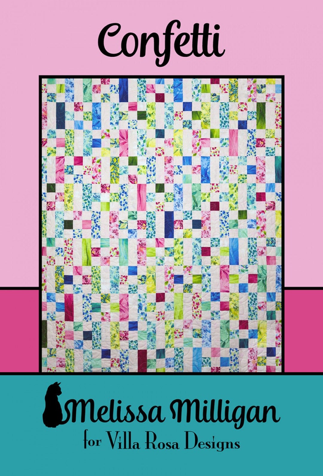 Confetti Quilt Pattern Card by Villa Rosa Designs # VRDMM047 Finished ...