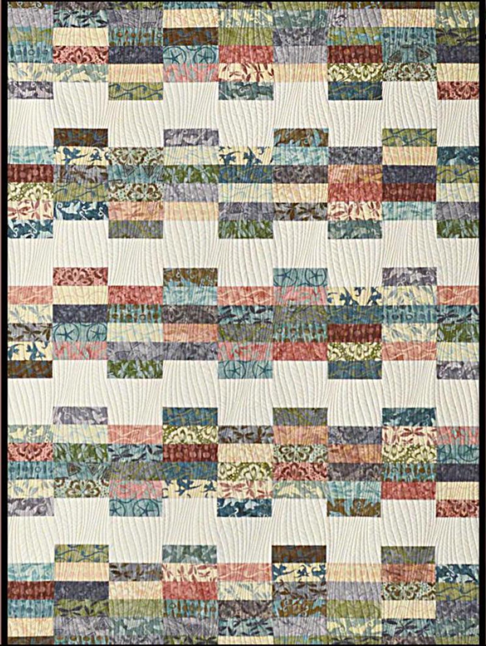 The Lady Quilt Pattern Villa Rosa Designs Finished 54 X 72 - Etsy