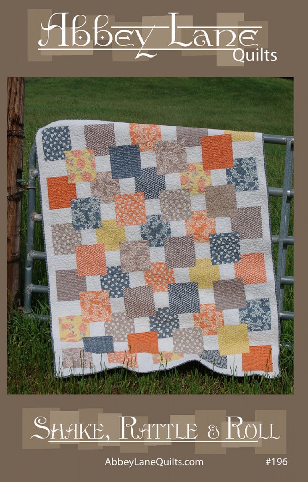 Shake, Rattle and Roll Paper Quilt Pattern by Abbey Lane Quilts, 60" X ...