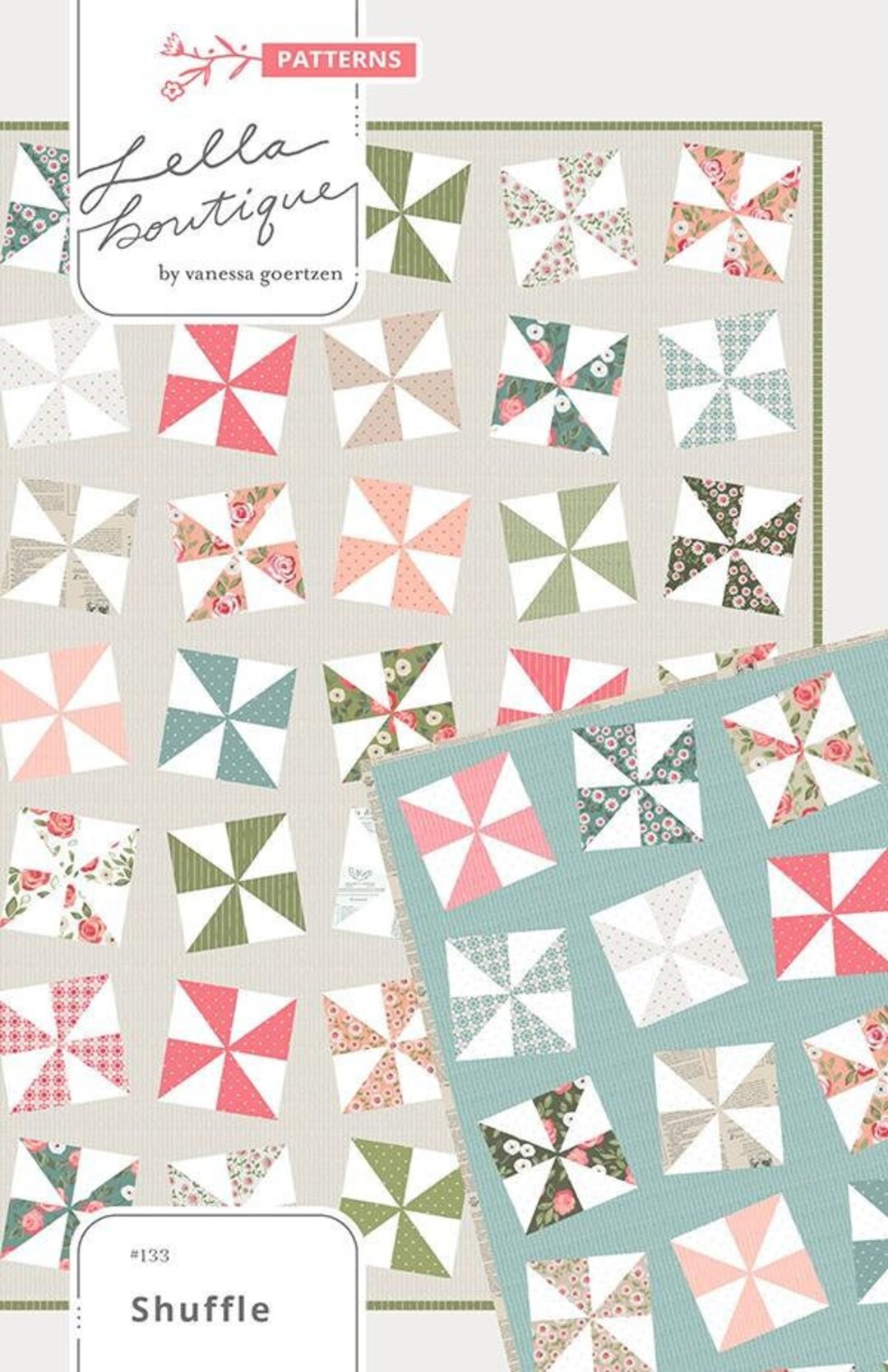 Shuffle Printed Quilt Pattern by Lella Boutique LB133 Vanessa Goertzen ...