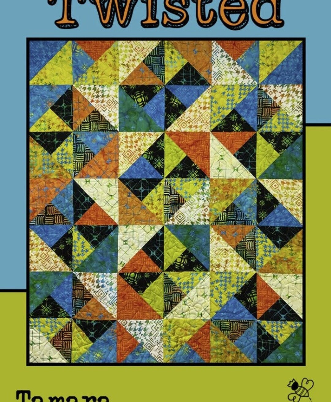 Twisted Quilt Pattern Villa Rosa Designs Finished 52 X 60 - Etsy