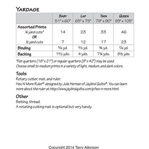 Dovetail Quilt Pattern ATK-178 Atkinson Designs - Etsy