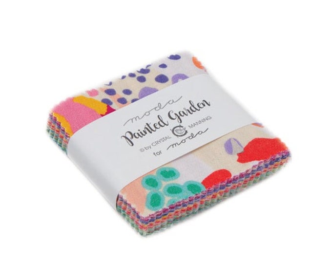 Painted Garden 5" Charm Pack by Crystal Manning for Moda Fabrics Bin 48 ...