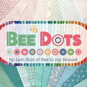 Bee Dots Erma Cottage Yardage C14177-cottage by Lori Holt of A Bee in ...