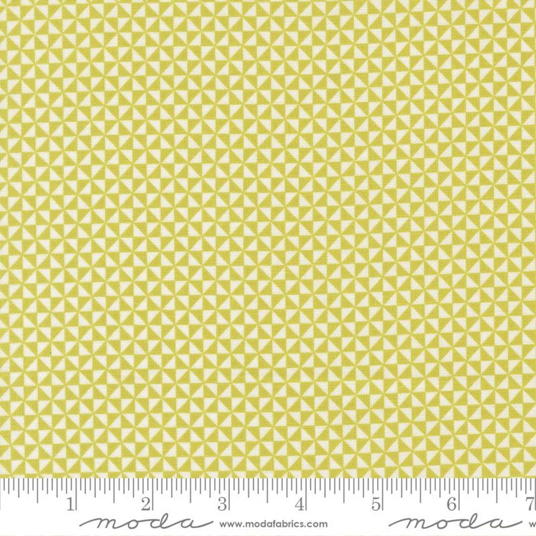 Delightfully Yours Pinwheel Chartreuse Yardage 37704-14 by Sherri and ...