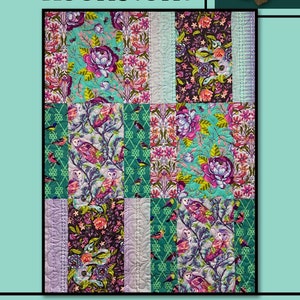 Moonstone Quilt Pattern Villa Rosa Designs Finished 37in X 50in - Etsy