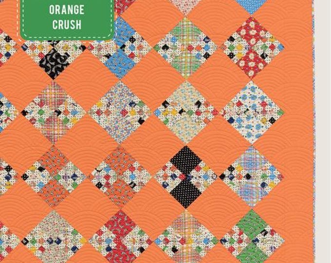 Orange Crush Quilt Pattern MOD103 Patterns by Moda - Etsy