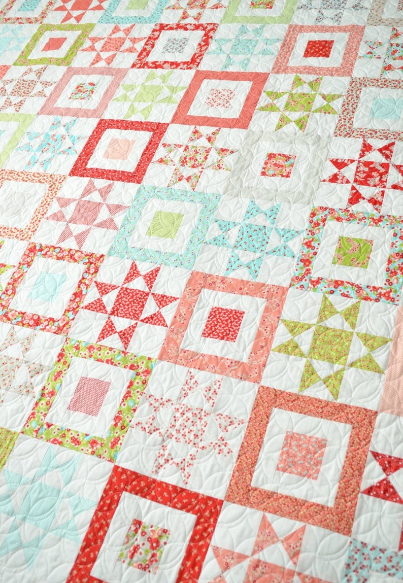 The Simple Life Quilt Printed Pattern ONLY, From Thimble Blossoms by ...