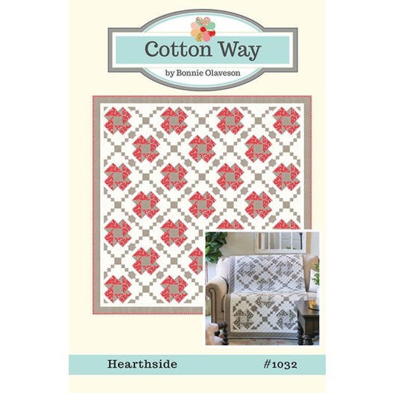 Hearthside Paper Pattern by Bonnie Olaveson of Cotton Way CW1032 - Etsy