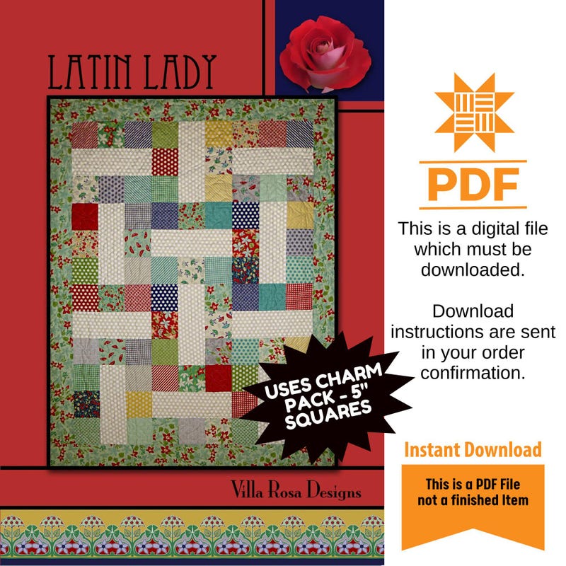 Latin Sewing Pattern - Etsy