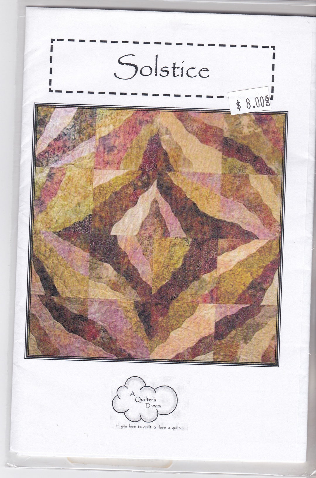 Solstice Quilt Pattern by A Quilter's Dream AQDP041 - Etsy