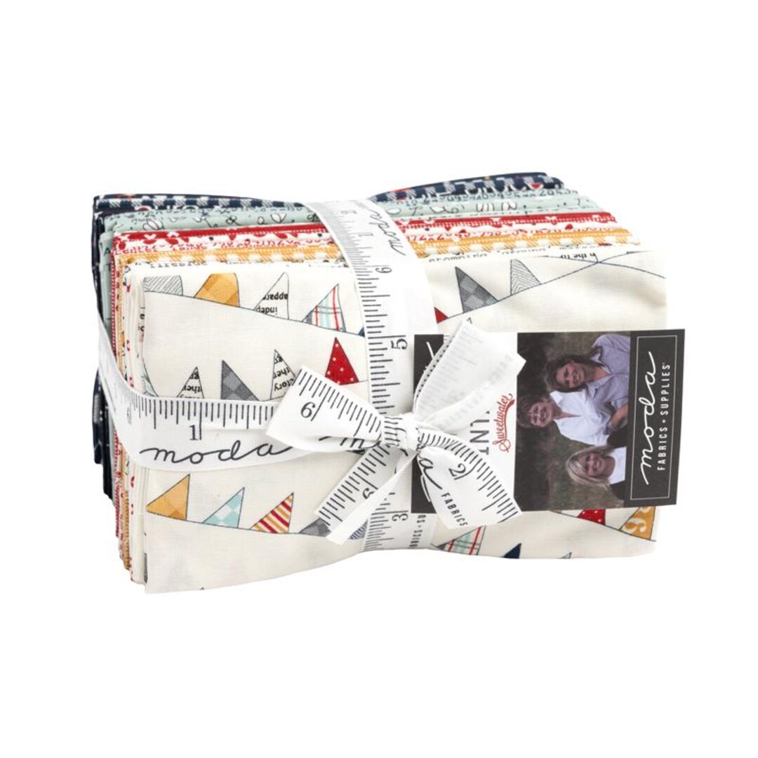 Vintage by Sweetwater for Moda Fabrics - Precut Fat Eighth Bundle ...