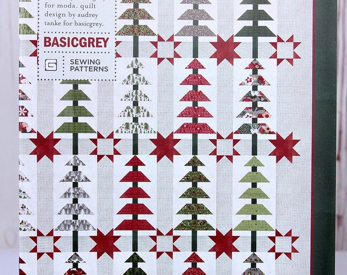 Balsam Tree Quilt Pattern Paper Only PAT038 Basicgrey, 76 X 82 - Etsy