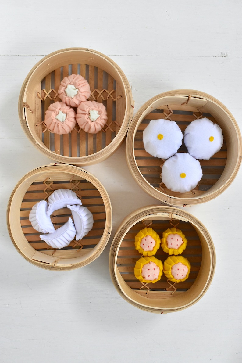 Dim Sum Toys - Steamed Collection - Xlb/lai Wong Bao/har Gow/siu Mai ...