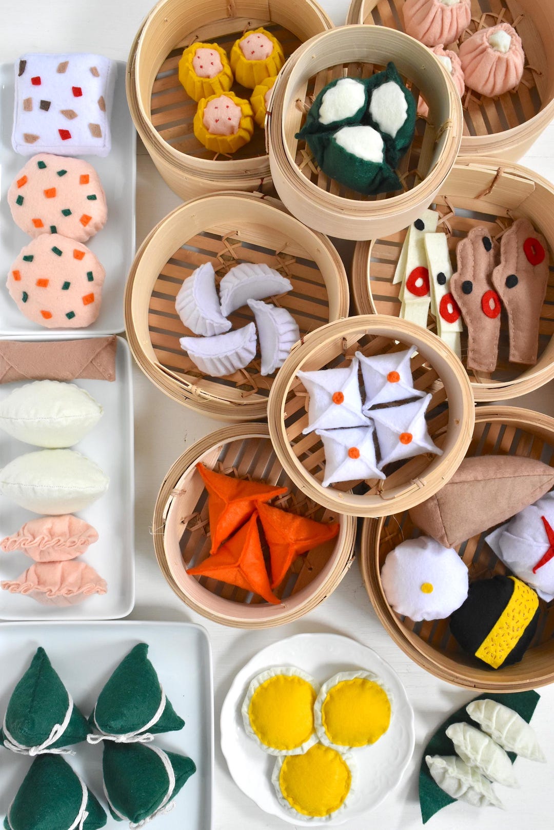 Dim Sum Toys - 21pc Full Collection - Pretend Play Gifts for Kids - Etsy