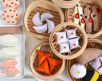 Dim Sum Toys - Classic Collection - Siu Mai/har Gow/gyoza/dan Tat ...