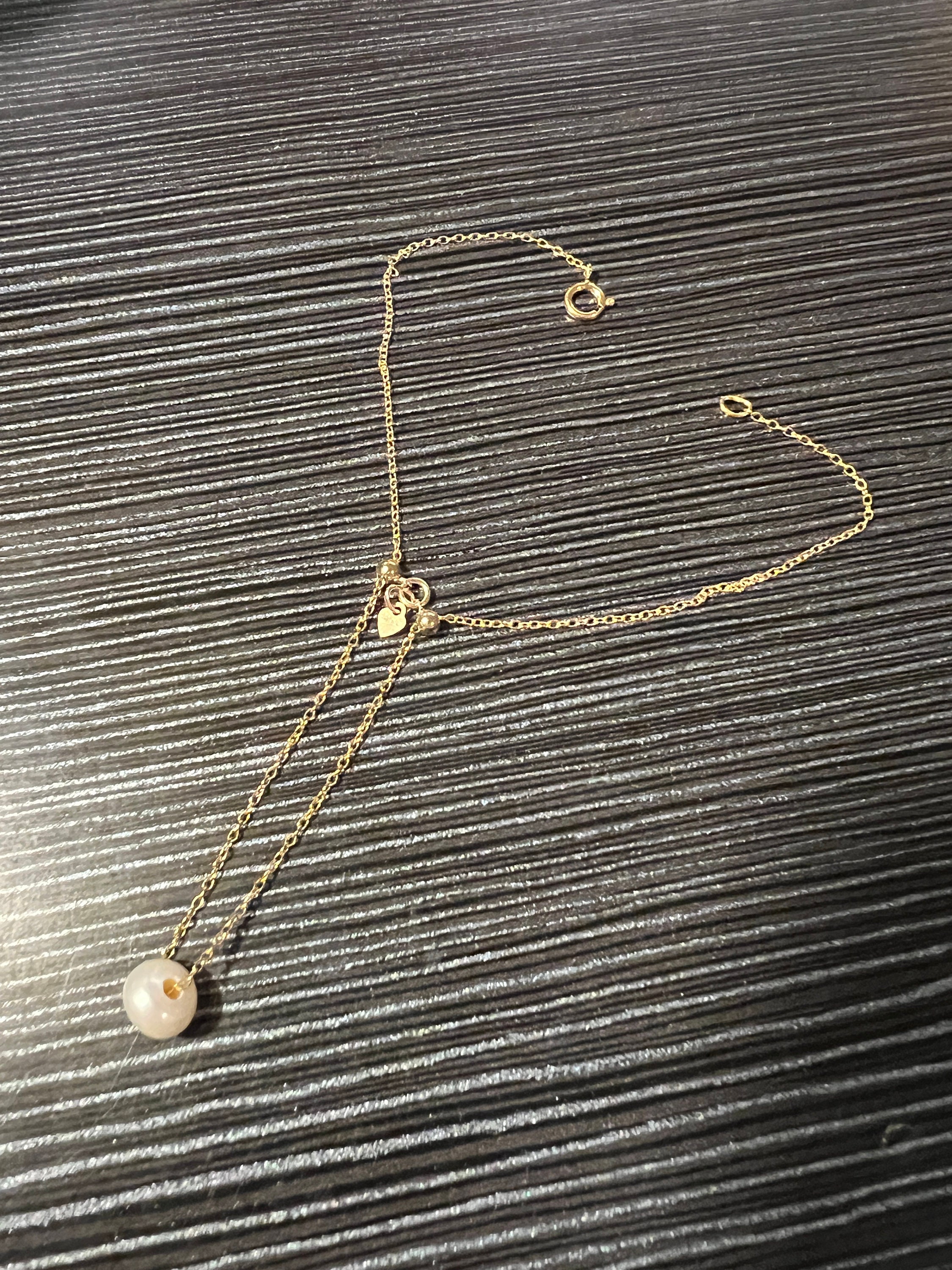 Necklace Safety Chain, Adjustable Extension and Clasp. 14k Gold-filled ...