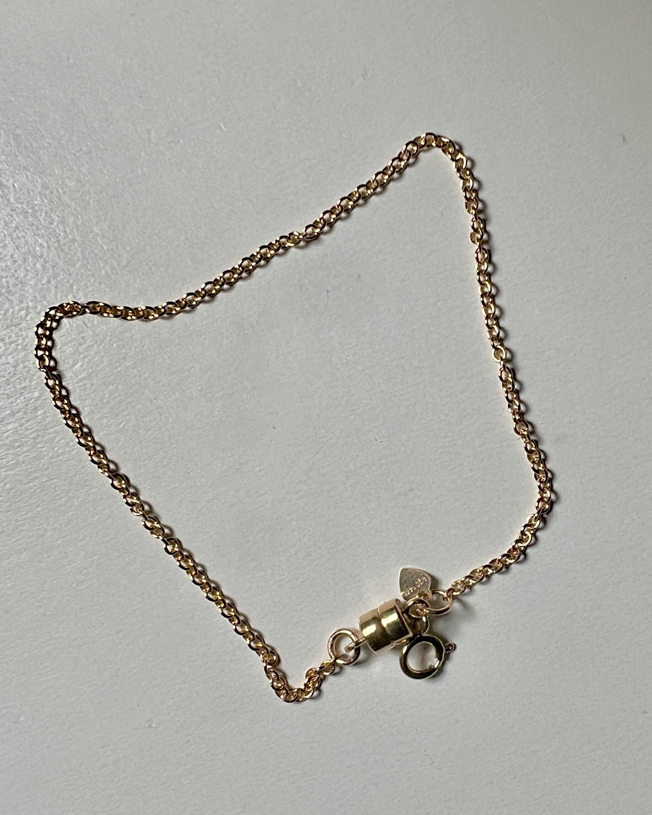 Necklace Magnetic Clasp and Safety Chain. Magnetic Safety - Etsy