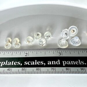 14k, 18k, Plat. Heavy Weight Friction Earring Back, Solid 14K or 18K ...