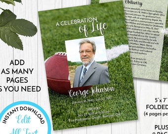 Memorial Funeral Fan | Etsy