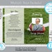 Football Fan Funeral Program Template, Obituary/order of Service ...